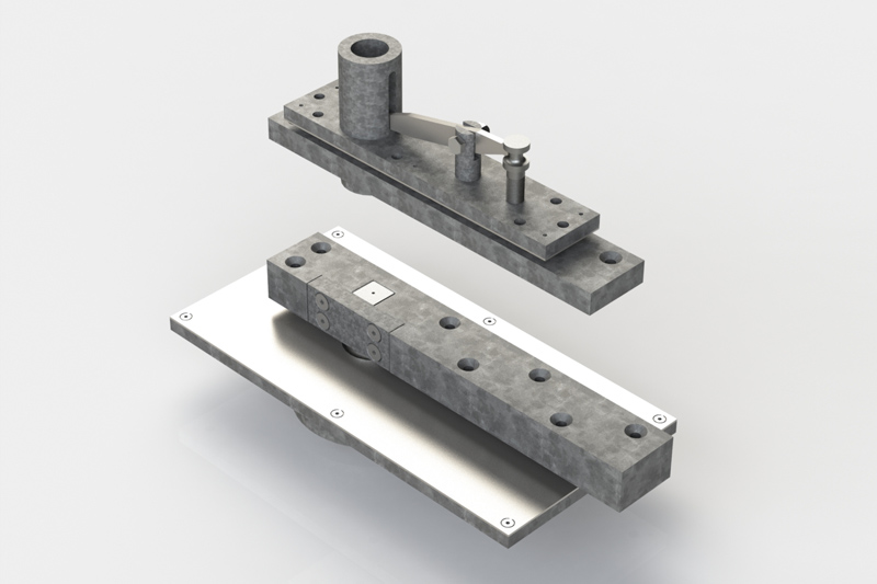 HW400PV-650 Pivot Set desinged by Woodwood Door Controls